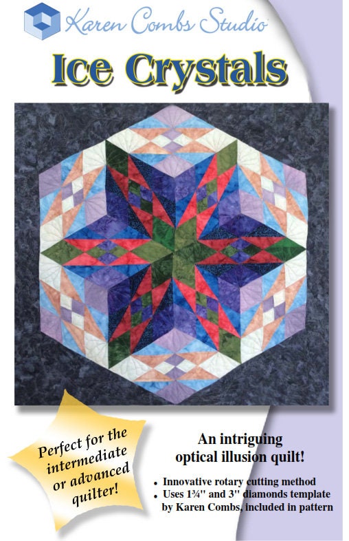 Ice Crystals PDF Quilt Pattern - Etsy