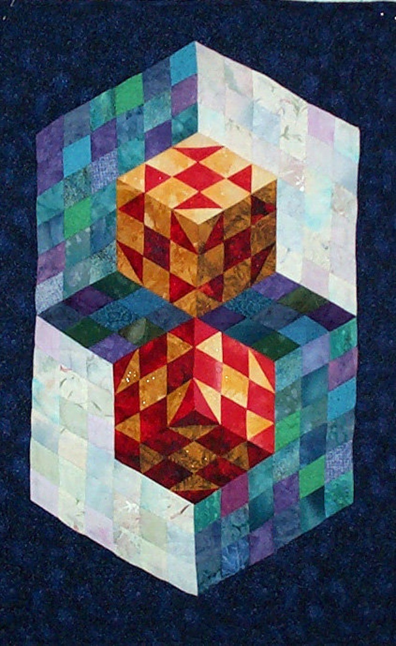 Cube2 PDF Quilt Pattern - Etsy