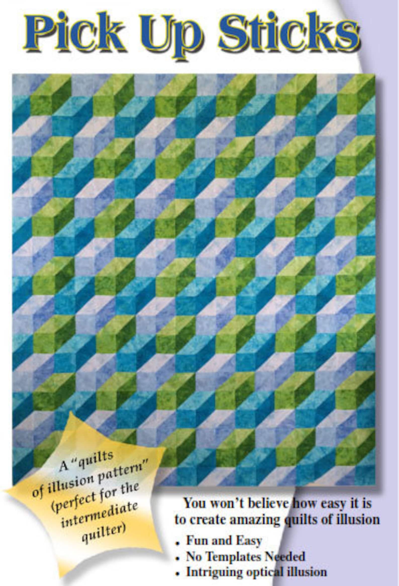 Pick up Sticks PDF Quilt Pattern - Etsy