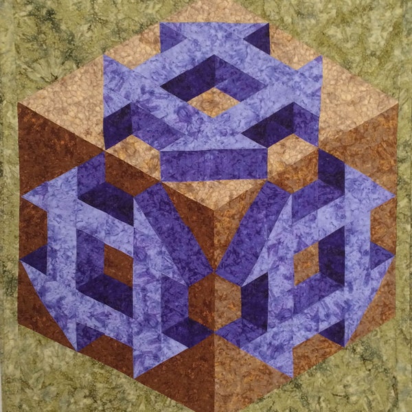 Optical Illusion Quilt Pattern - Etsy