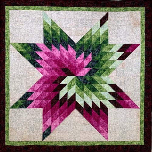North Star Quilt Pattern - Etsy