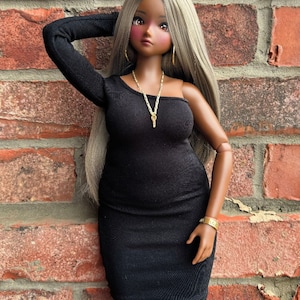 Pear Shape Smart Doll- One Arm Dress-choose Color- Made to Order - Etsy