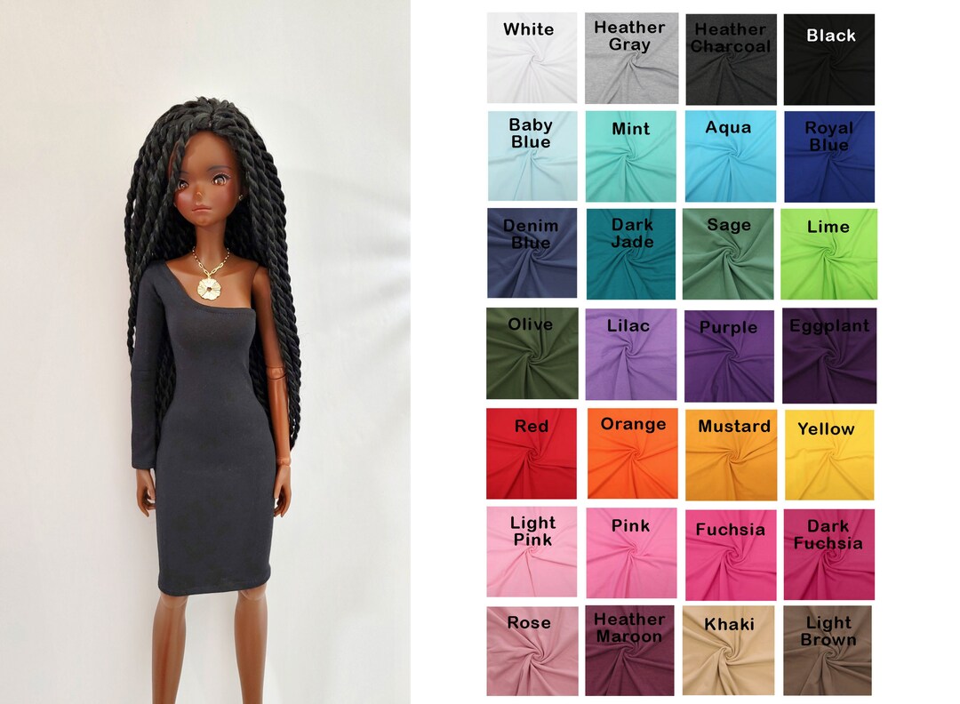 Smart Doll Dress With Color Options - Etsy