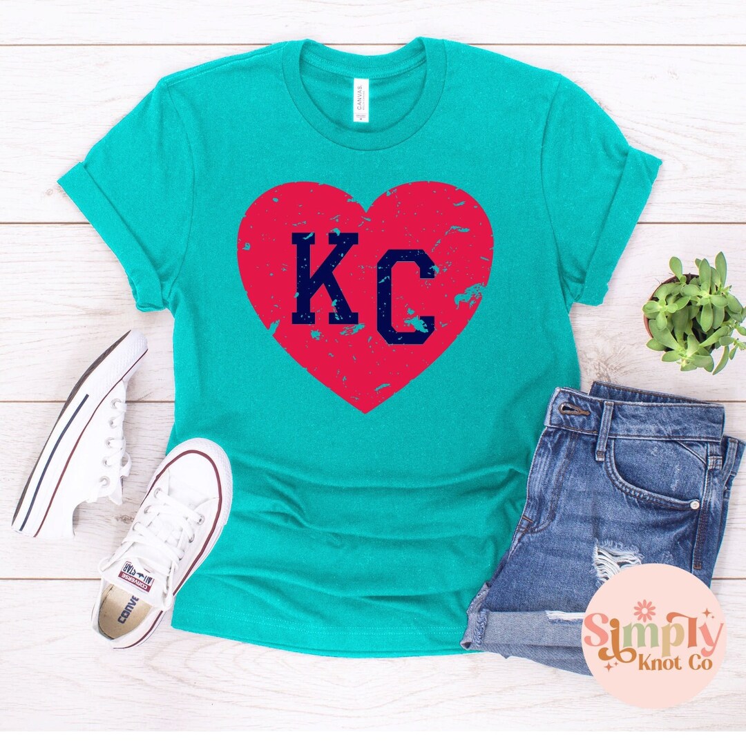 Womens Kansas City Soccer Shirt, KC Soccer Heart Shirt, Kansas City ...
