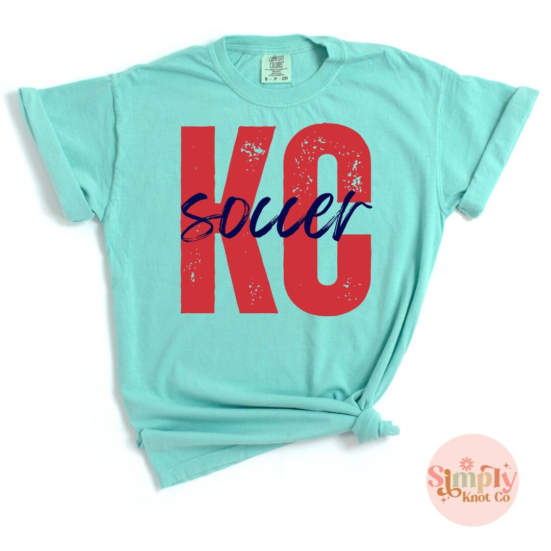Retro Kansas City Soccer Shirt, KC Soccer Tshirt, Kansas City Soccer ...