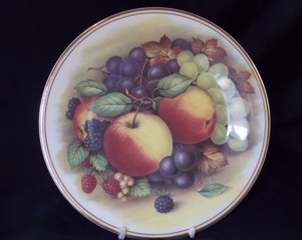 Fruit Design Plate | Etsy