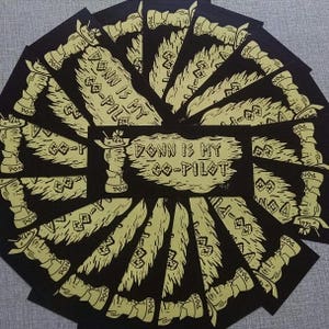 Don the Beachcomber "donn is My Co-pilot" Heavyweight Vinyl Sticker - Etsy