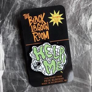 The Fly HELP ME 2 Limited Edition Glow-in-the-dark Soft Enamel Pin ...
