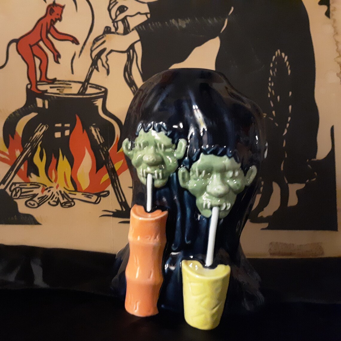 DRUNKIE SHRUNKIES Limited Edition 28oz Ceramic Shrunken Head | Etsy