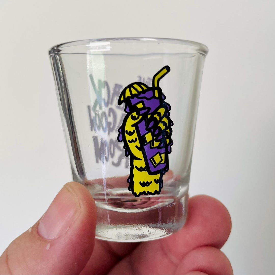 THIRSTY CREATURE 2oz Black Lagoon Room Logo Tiki Monster Shot Glass - Etsy