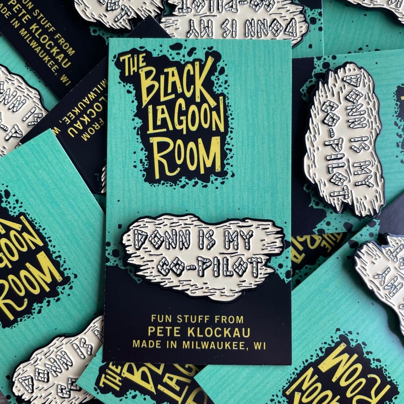 Donn is My Co-pilot DON THE BEACHCOMBER 1.75" Soft Enamel Pin! Tiki ...