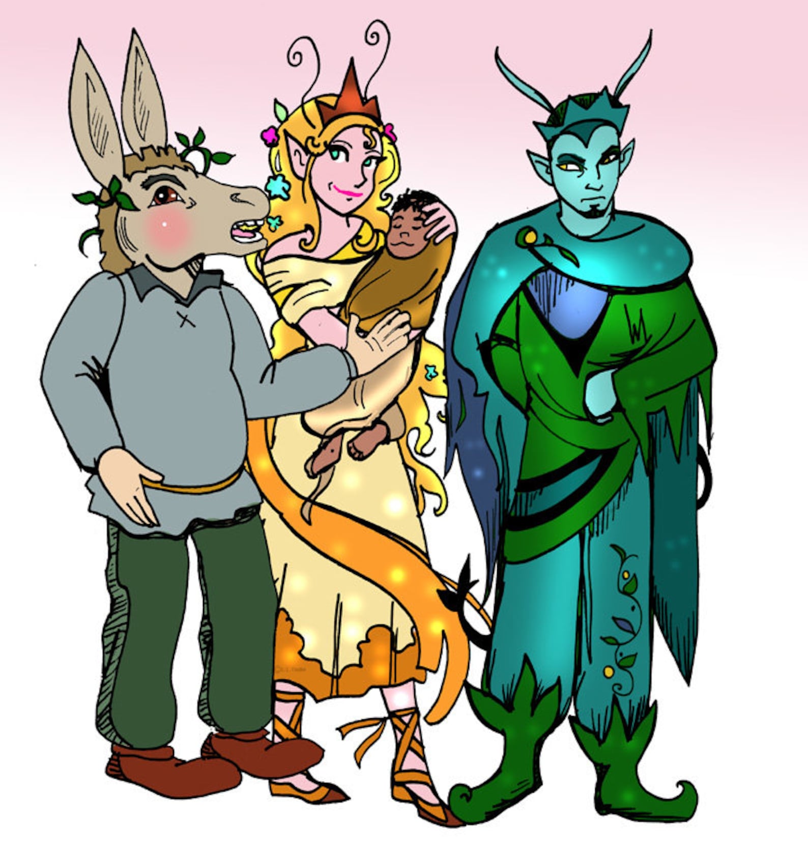 A Midsummer Night's Dream by Shakespeare Clip-Art | Etsy