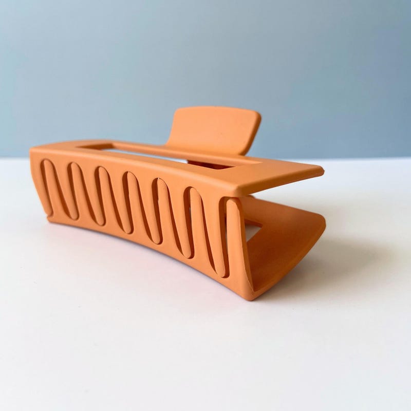 Orange Hair Clips - Etsy