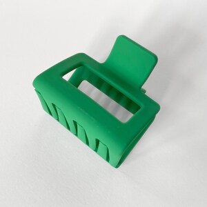 4 Inch Claw Clip Green 4in Clip Claw Forest Green Hair Clip Grass Green ...