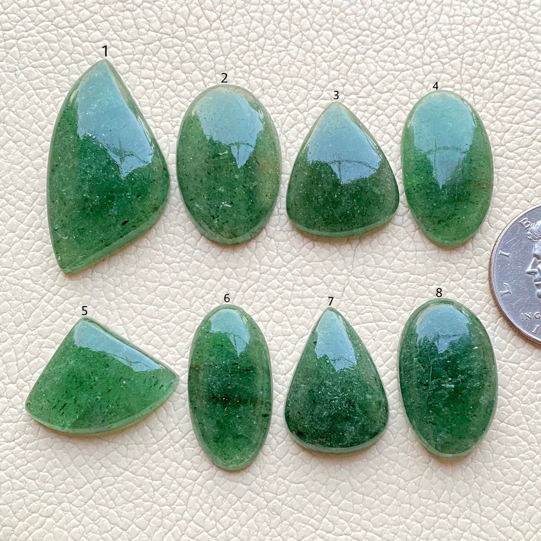 Handmade Green Strawberry Stone-natural Green Strawberry Stone-green ...