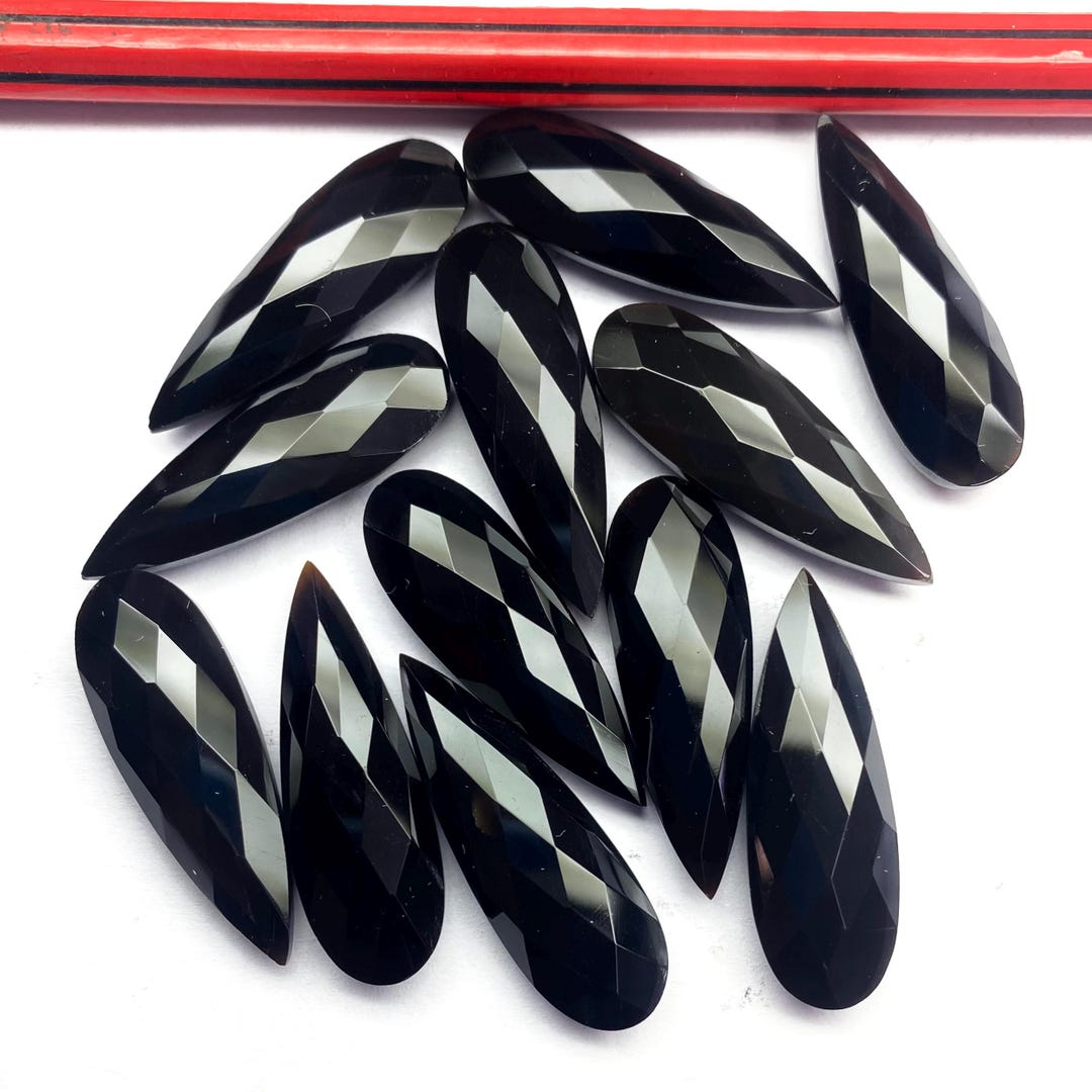 Raw Natural Black Onyx Stone / Black Onyx Rough Crystal / Black Onyx ...