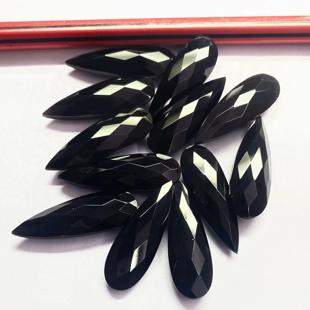 Raw Natural Black Onyx Stone / Black Onyx Rough Crystal / Black Onyx ...