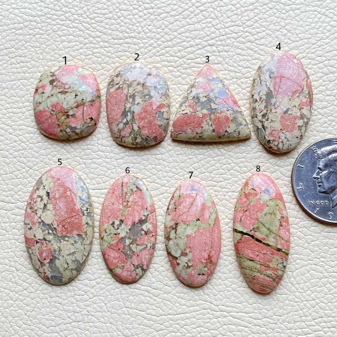 Very Rare Unakite Gemstone-amazing Natural Unakite Palm Stone-unakite ...