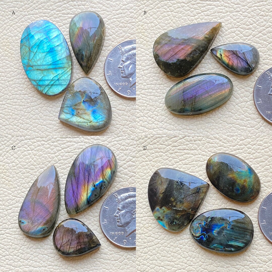 Ultimate Black Spectrolite Stone Lotblue Flashy Labradorite - Etsy