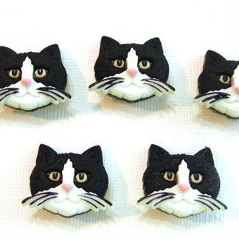 Cat Buttons - Etsy