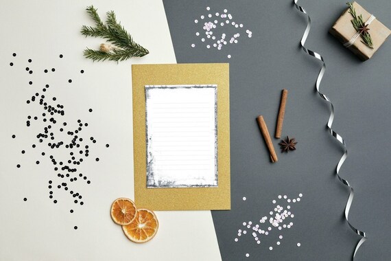 Digital Letter Template Plantilla Carta Ready to Print | Etsy