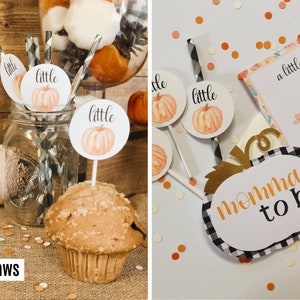 Little Pumpkin Baby Shower Decor A Little Pumpkin Baby - Etsy
