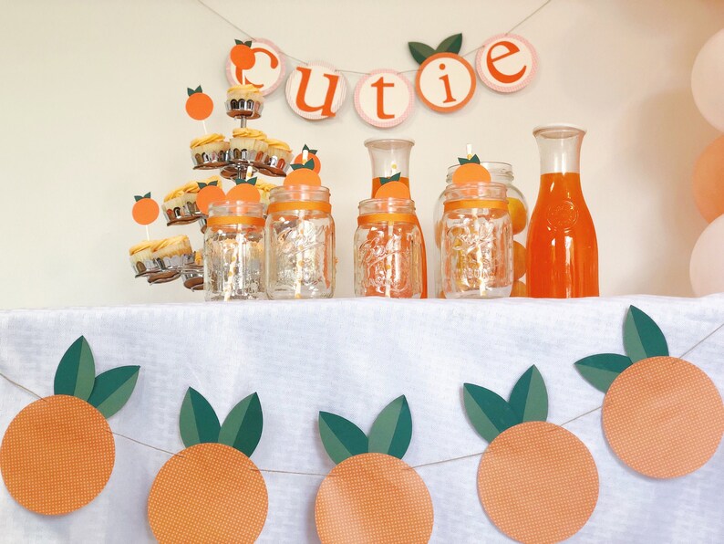Little Cutie Baby Shower Decorations Banner | Gender Neutral Baby ...