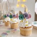 Unicorn Cupcake Toppers Set of 5 | Birthday Party Decorations | Baby ...