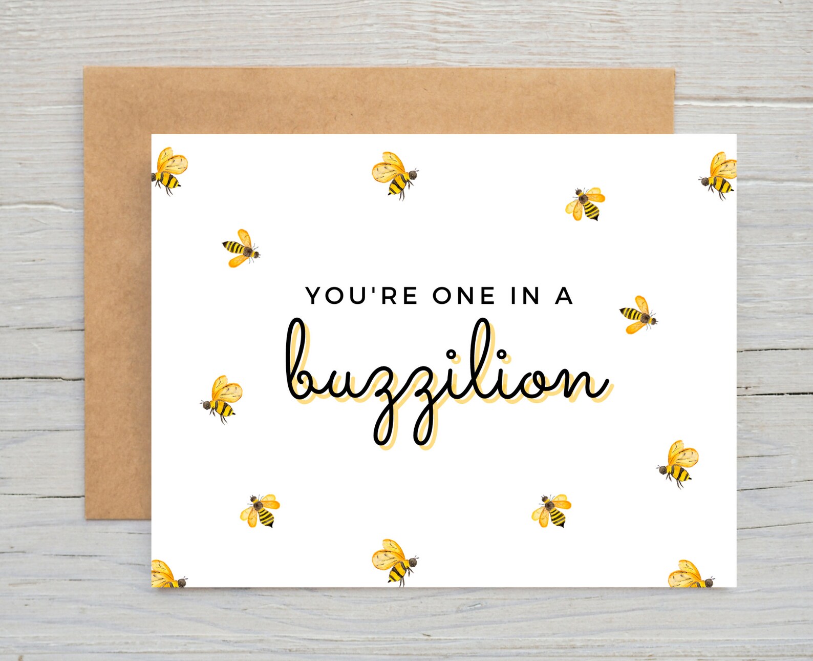 Card for Beekeepers Bee Card Birthday Card for Bee Lovers | Etsy