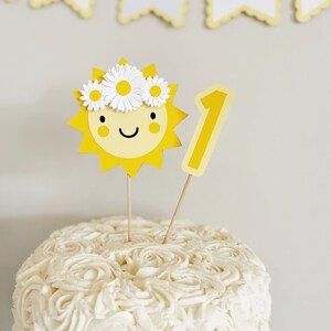 Sunshine One Cake Topper | You Are My Sunshine Theme | Sunshine ...