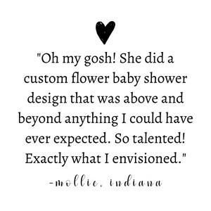 Baby in Bloom Banner Floral Baby Shower Decoration Baby Shower Script ...