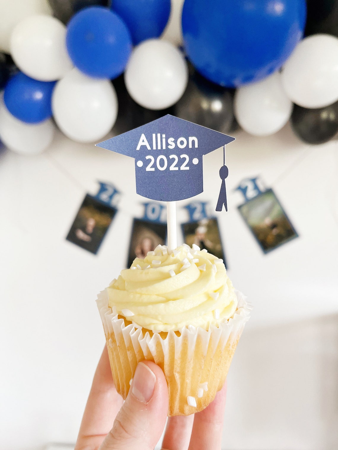 Custom Graduation Party Decorations | You Choose Colors | School Colors ...