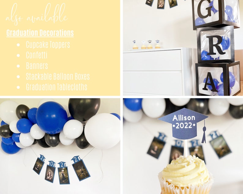 Custom Graduation Party Decorations Grad Party Decor High - Etsy