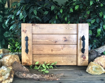 Rustic Tray Handles - Etsy