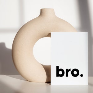 Bro Printable Wall Art - Minimalist Bro Poster Print - Digital Download ...
