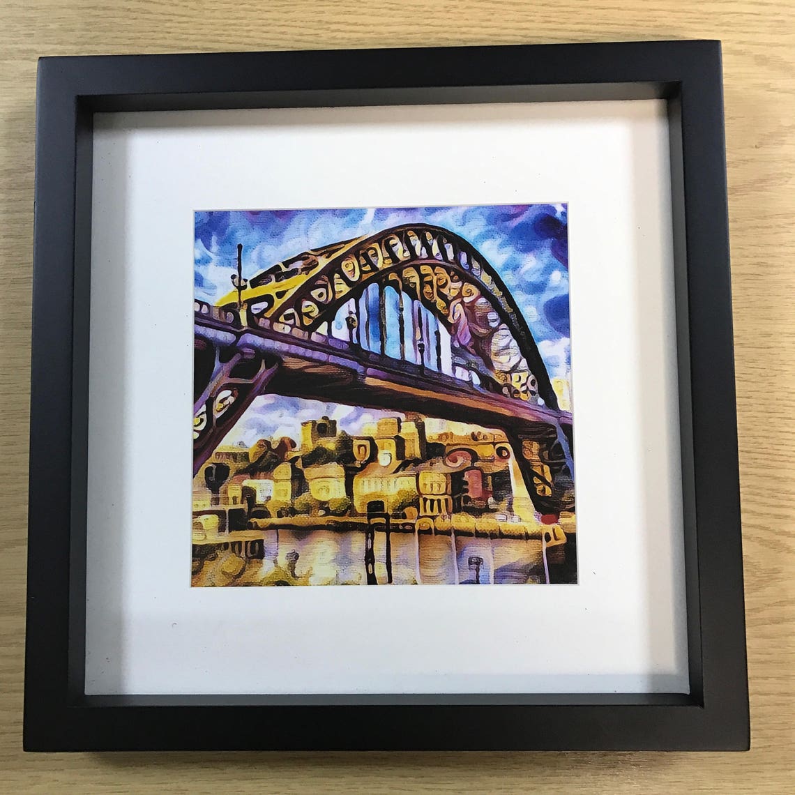 Tyne Bridge Framed Art Print - Etsy.de