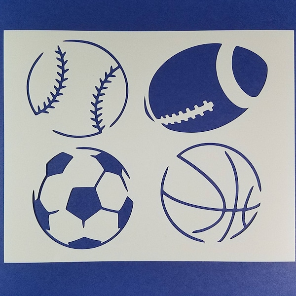 Sports Stencils - Etsy
