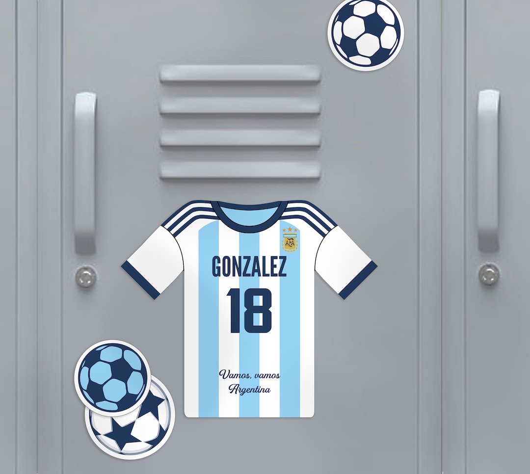 New!! Locker Editable Soccer Decor, Personalized Printable, Jersey Ball ...