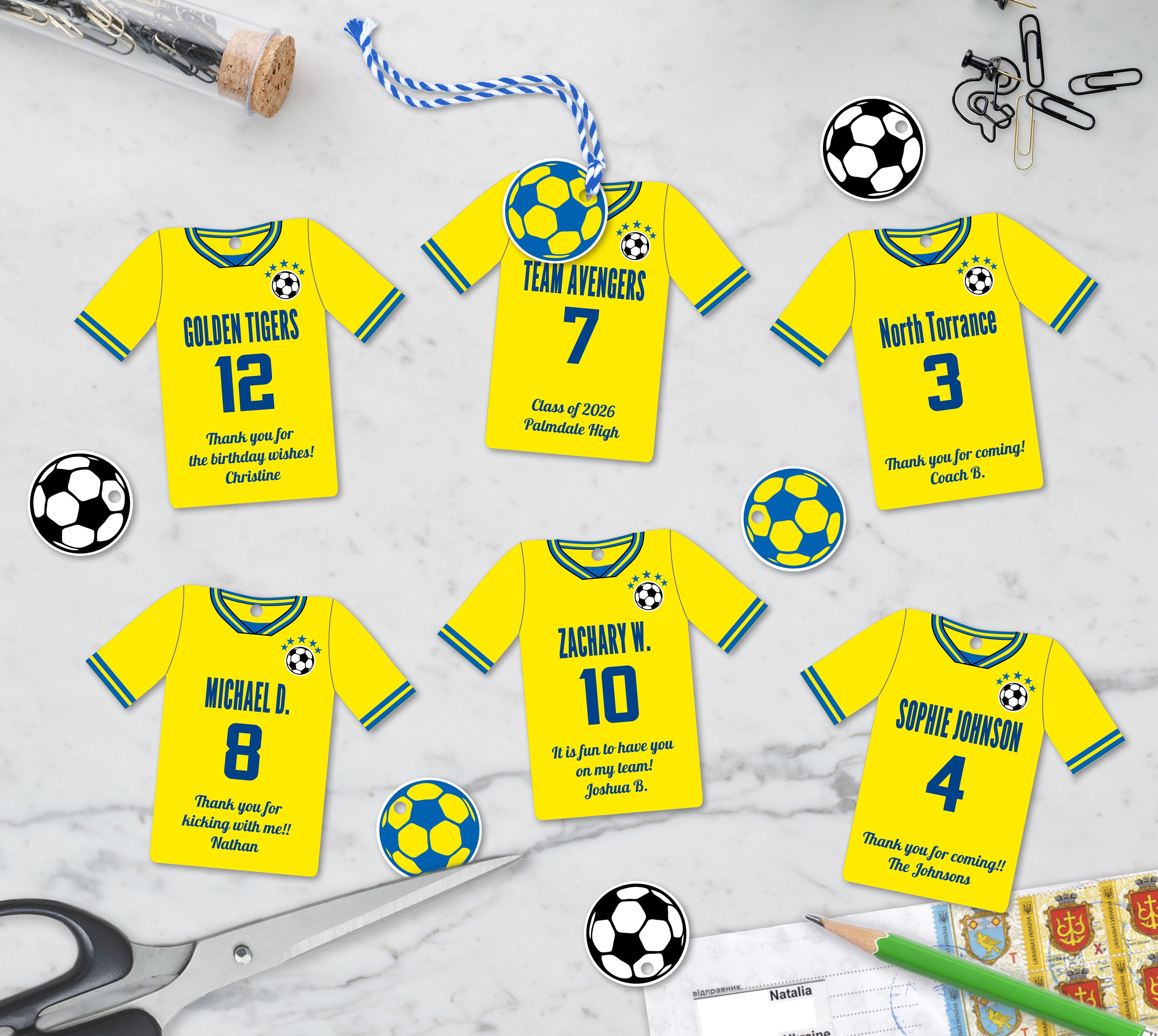 Craft Supplies & Tools Papercraft DIY Design by e2Press Jersey Shaped ...