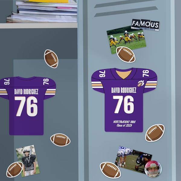 Editable Football Locker Sign - Etsy