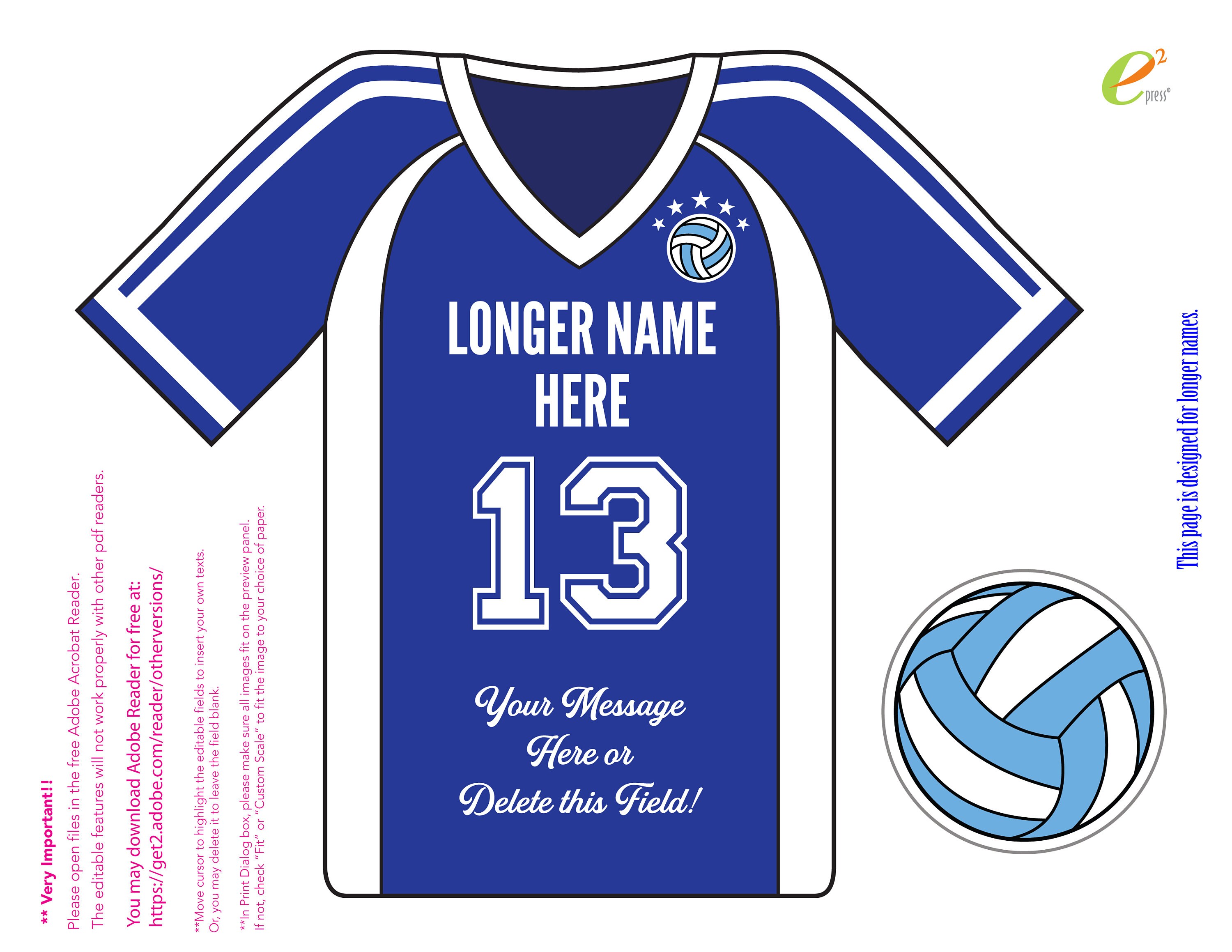 Locker Editable Volleyball Decor Personalized Printable - Etsy