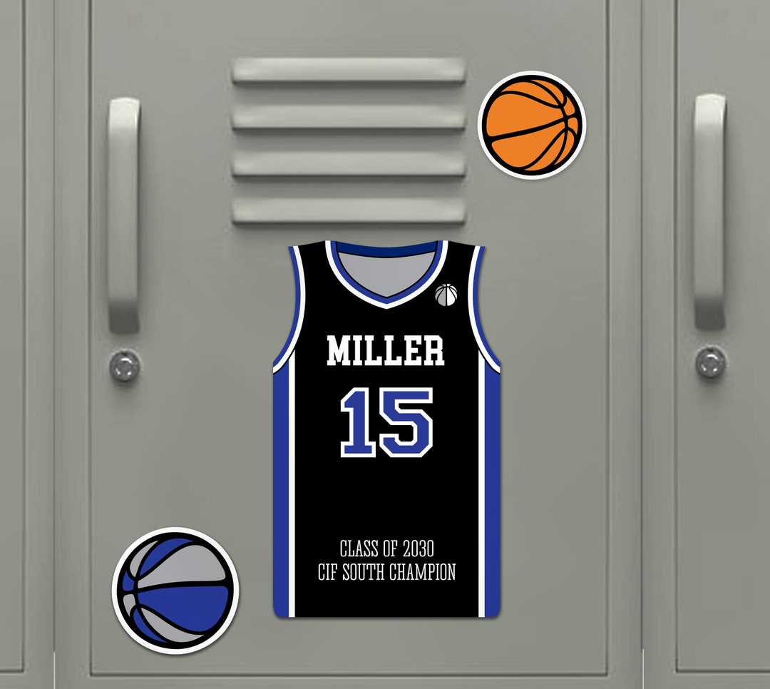 Basketball Locker Editable Decor Personalized Printable - Etsy