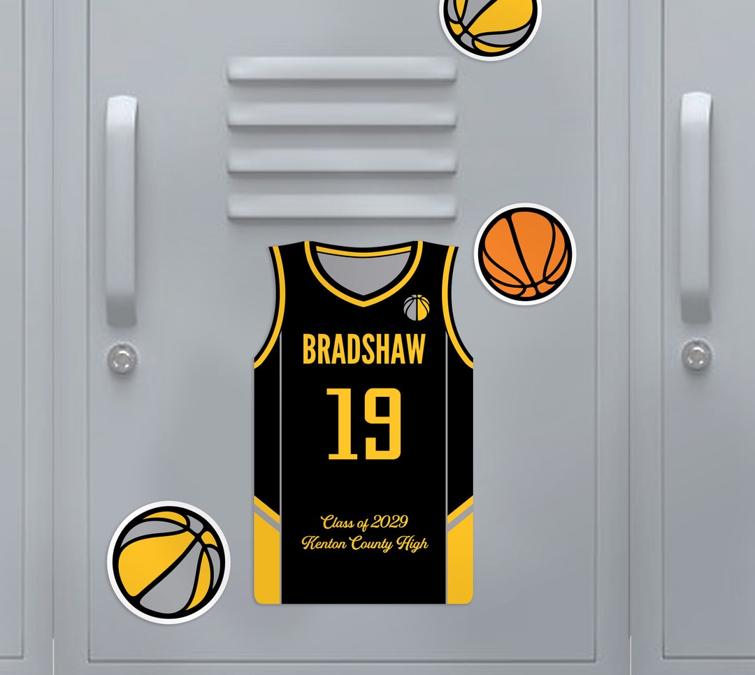 Personalized Basketball Locker Decor: Team Banquet Printable (DIY ...