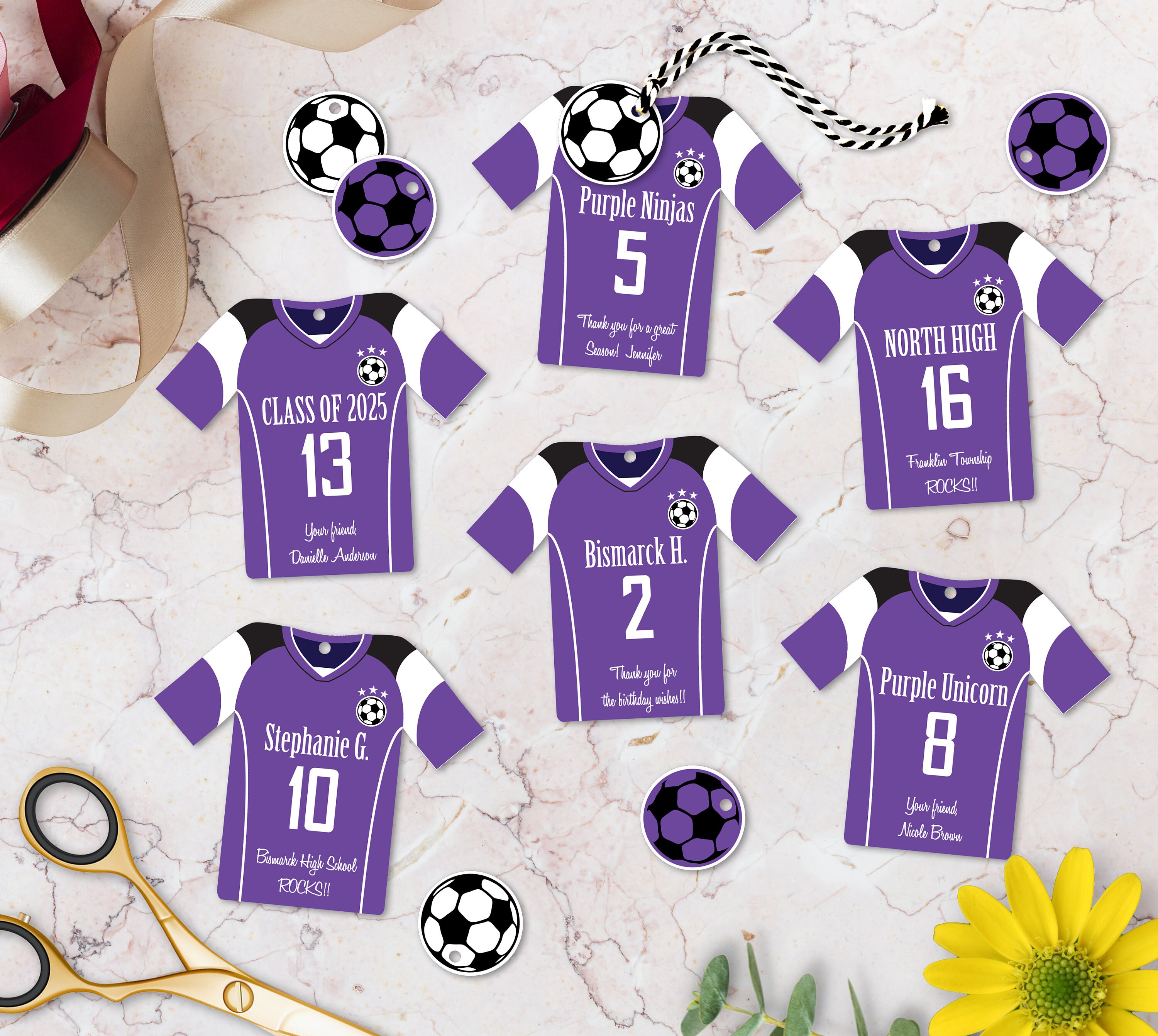 Craft Supplies & Tools Papercraft DIY Design by e2Press Jersey Shaped ...