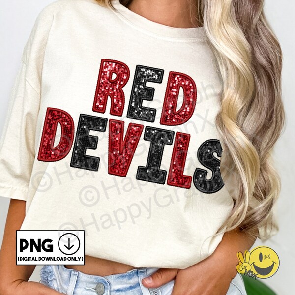 Red Devil Patch - Etsy