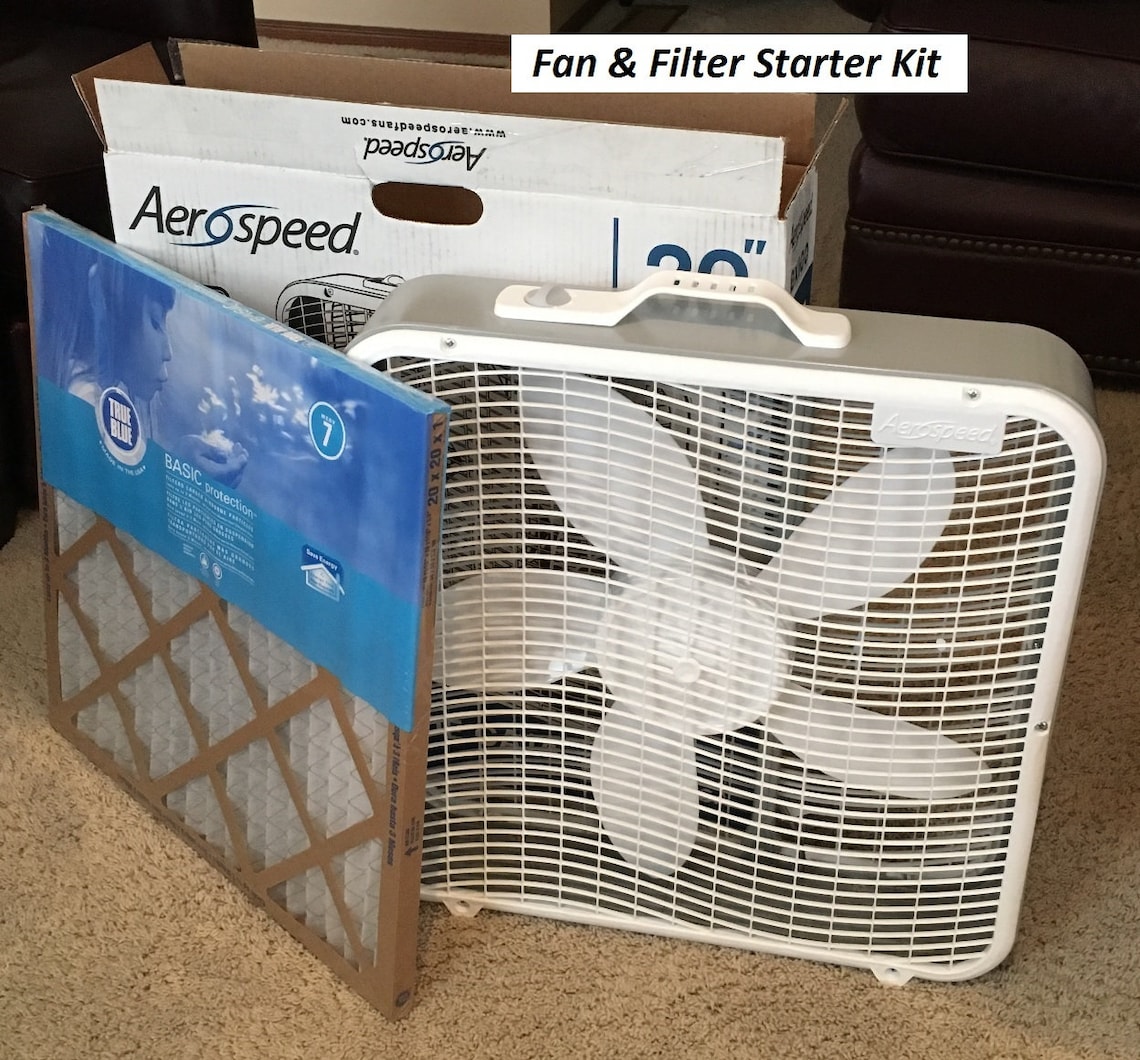 Air Filter Fan & Box Frame 20. Filter Air in Your Room. - Etsy