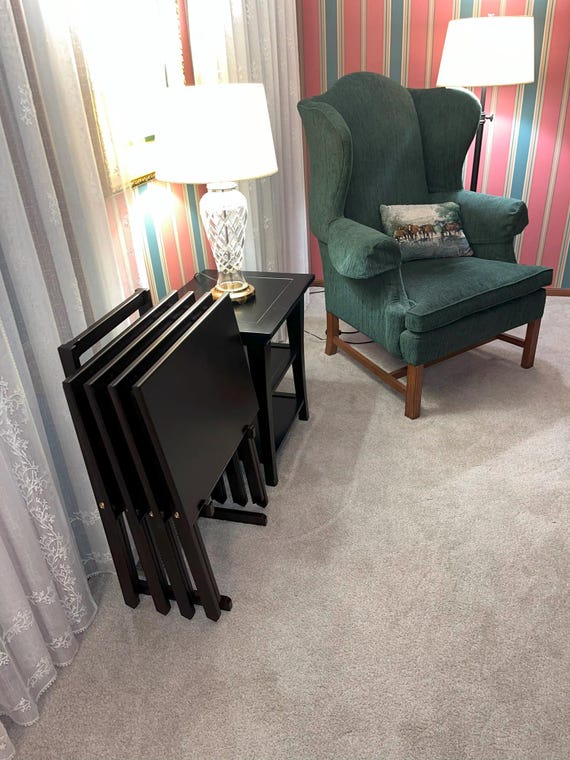 Wide tv tray store