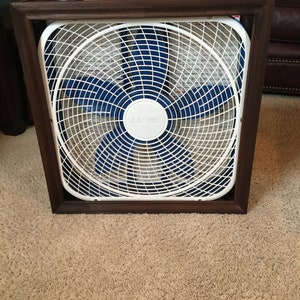 Air Filter Fan & Box Frame 20". Filter Air in Your Room. Provides ...