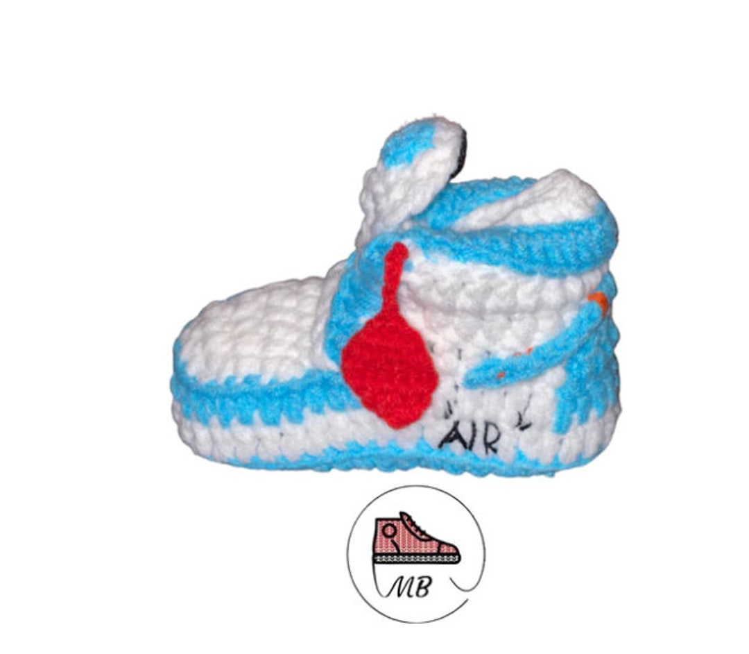Baby Crochet Mumybuddy-1 UNC Off-w "carolina Blue" (0-12 Month's) - Etsy
