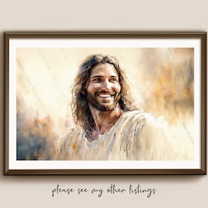 Come Follow Me, Digital Download, Jesus Christ Art, "engraved on His Hands", Christian Art, LDS ...